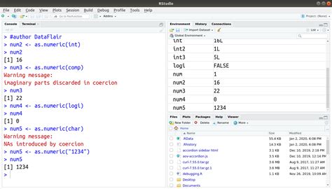 R Data Types Become An Expert In Its Implementation Dataflair