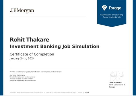Banking Experience Investmentbanking Jpmorgan Forage Learning