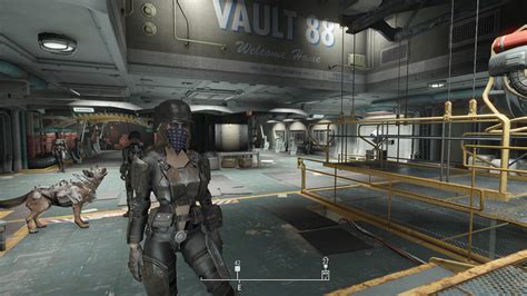Vault 88 Restored Lighting Rad Scanners Turrets At Fallout 4