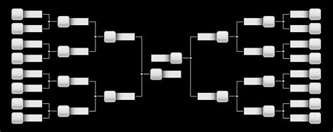 플레이 오프 일정 2 회의 빈 서식 파일 투명 한 배경에 고립의 크리에이 티브 벡터 일러스트 아트 디자인 챔피언십 브라켓입니다 추상적인 그래픽 대회 컵 요소 스포츠 경기