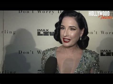 Video Red Carpet Revelations Dita Von Teese Don T Worry Darling Hollywood Insider