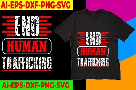 End Human Trafficking Graphic By Antorgraphics78 · Creative Fabrica