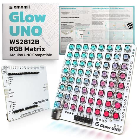 mua usb c ws2812b matrix shield for arduino uno 8x8 individually