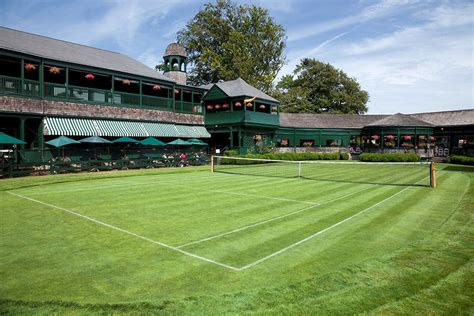 Tennis Player Summer Travel Destinations Us Grass Courts