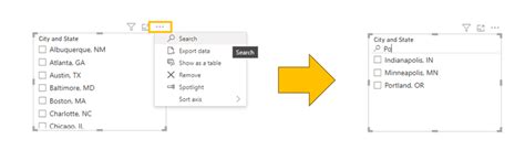 How To Add A Search Box To Slicers And Report Pages In Power Bi