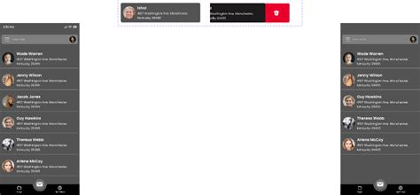 Swipe To Delete Interaction Figma