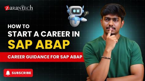 How To Start A Career In Sap Abap Career Guidance For Sap Abap Zarantech Sap Learner Community