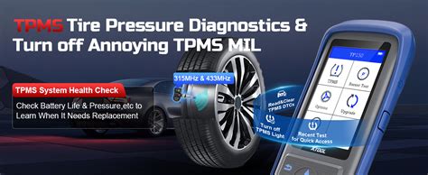 Amazon.com: XTOOL TP150 TPMS Programming Tool, Universal TPMS Relearn/Reset/Activate Tool(315 ...