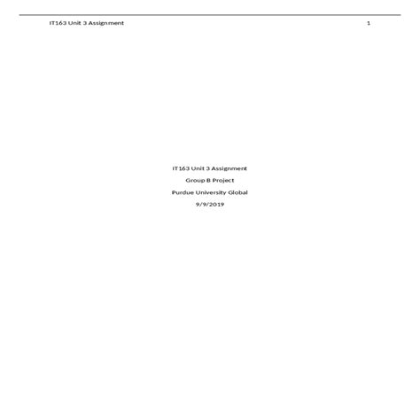 Unit Assignment Order Achieve The Flow