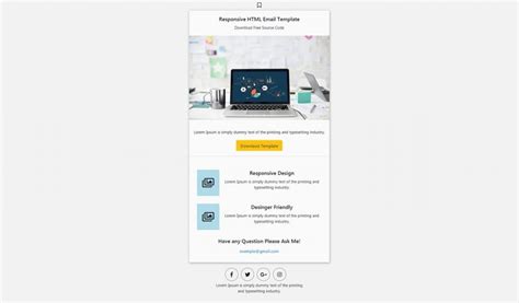 Email Template Using Bootstrap How To Create Responsive Html Email