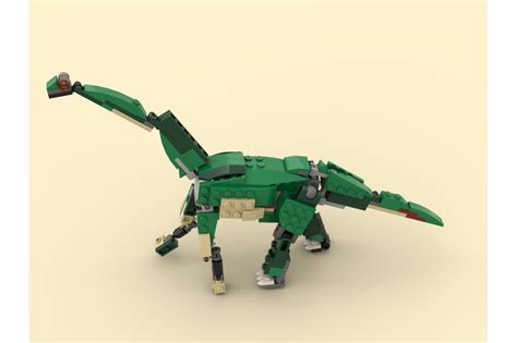 Lego Moc 137765 31058 Sauropod Camarasaurus Grandis In Minifig Scale