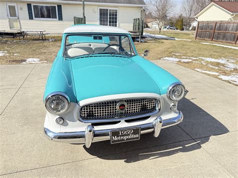 1959 Nash Metropolitan Blue 2 Dr For Sale
