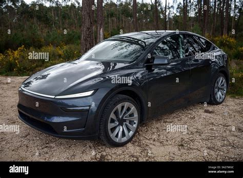 Tesla Model Y Juniper Stock Photo Alamy