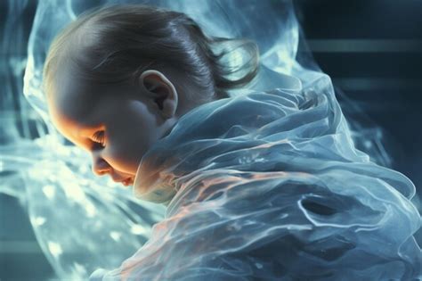 Premium Photo Closeup Of An Ultrasound Scan Capturing The Generative Ai