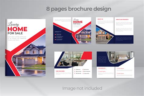 Real Estate 8page Brochure Design Graphic By Vmsit · Creative Fabrica