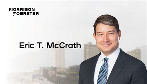 Charles Duross On Linkedin Eric T Mccrath Morrison Foerster