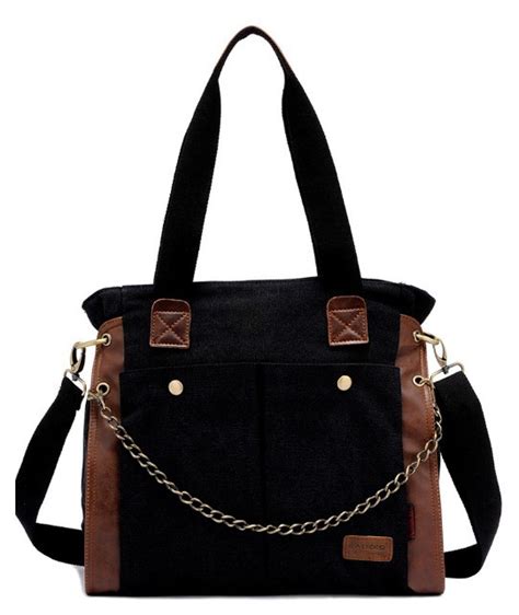 Canvas Shoulder Bag Women Large Canvas Messenger Bag For Women Bagsearth
