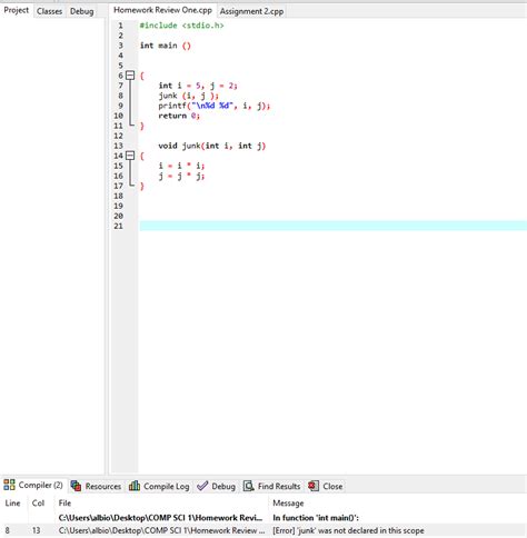 Solved Homework Review Onecpp Project Classes Debug