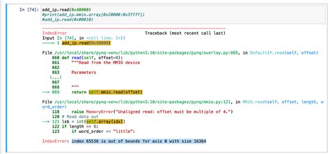 Problem Or Possible Limitation Writing To Large Array With Mimo Support Pynq