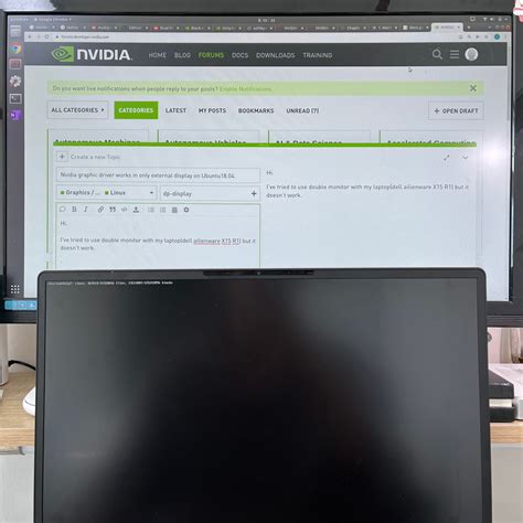 Nvidia Graphic Driver Works In Only External Display On Ubuntu Linux NVIDIA Developer