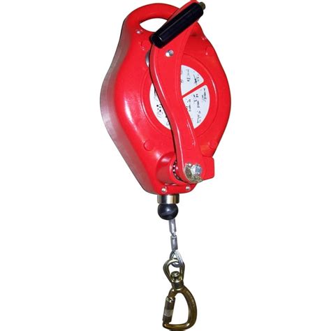 Isc Merlin Fall Arrest Block 15m Wire Recovery Block Red