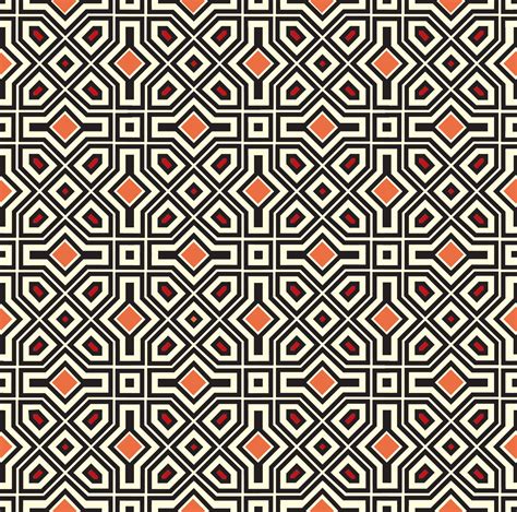 Abstract Geometric Shapes Diagonal Lines Seamless Pattern Mosaic Tile Ornament Texure With