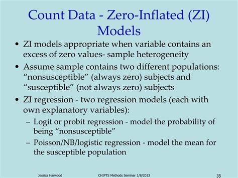 ppt analysis of overdispersed data in sas powerpoint presentation