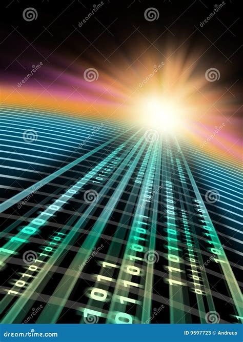 Data Speed Stock Illustration Illustration Of Highway 9597723