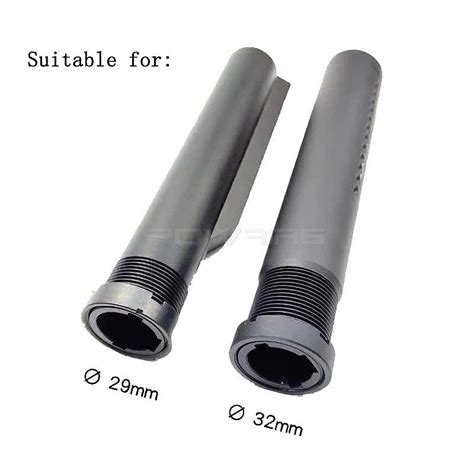 Mgpcqb Sbr Stock For M4 Stock Tube Black