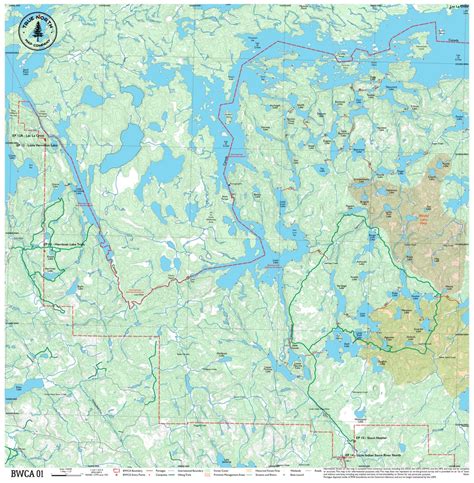 Bwca Maps Explore The Boundary Waters True North Map Co