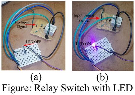 How To Make Relay Switch Circuit Engineering Projects