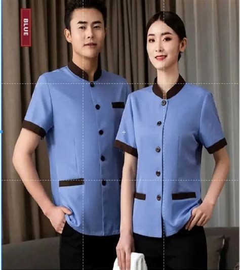 Blue Unisex Housekeeping Uniform At ₹ 550piece In New Delhi Id