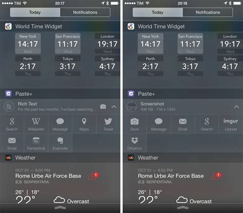 Paste A Clipboard Action Widget MacStories
