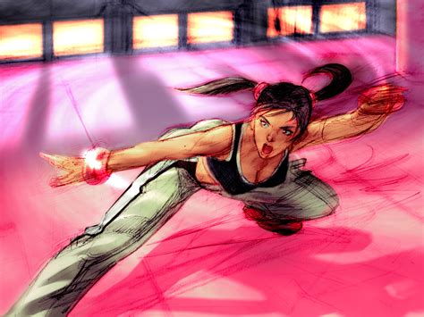 Kawano Takuji Ling Xiaoyu Tekken Tekken 4 Game Cg Official Art