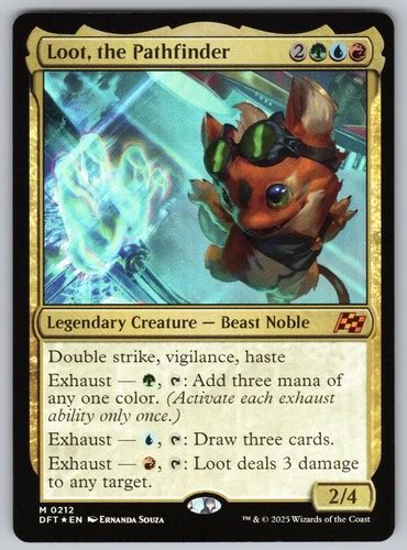 Loot The Pathfinder M Aetherdrift 212 Nm Foil Ebay