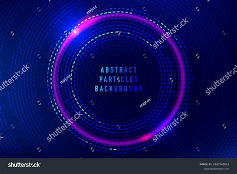 Abstract Technology Big Data Visualization Innovation Stock Vector Royalty Free 2603740819