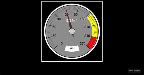 Gauge Codesandbox