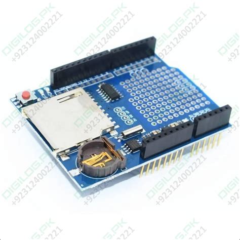 Adafruit Data Logger Shield With Rtc In Pakistan Digilogpk