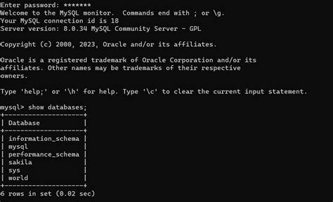 Sql 01 Mysql 설치 And 02 Database 사용 And 03 Table 사용