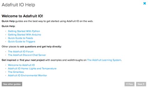 Adafruit IO New Feature Quick Help Adafruitio IoT Adafruit Industries Makers Hackers