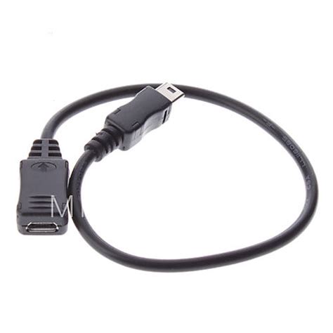 Micro USB Female To Mini USB Male Adapter Cable 472018 2017 1 99