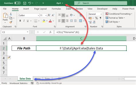 Get Sheet Name In Excel XL N CAD