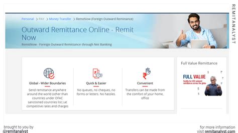 Outward Remittance Online