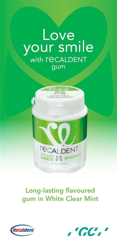 Recaldent Cpp Acp Chewing Gum 112pc Tubs The House Of Mouth