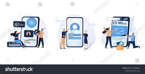Mobile App Development Process Images Stock Photos Vectors Shutterstock