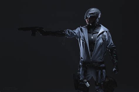14 фото Игровой косплей Cyberpunk 2077 Александр Алексин