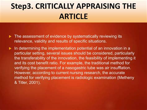 Evidence Based Practice Ebp Ppt
