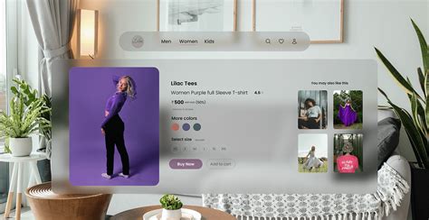 spatial ui design on behance