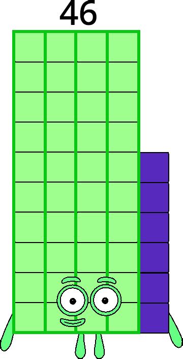 Numberblock 46 By Mizuki112233 On Deviantart