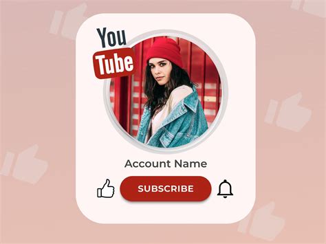 Custom Animated Youtube Subscribe Button Overlay Animation for Youtube Channel ANIMATED ...